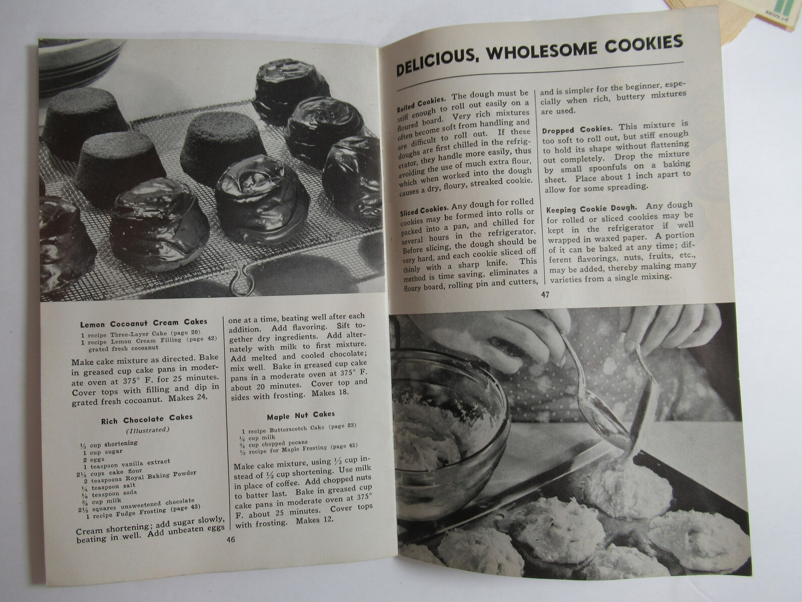 1939 Royal Baking Powder Advertising Recipe Booklet, Vintage Antique ...