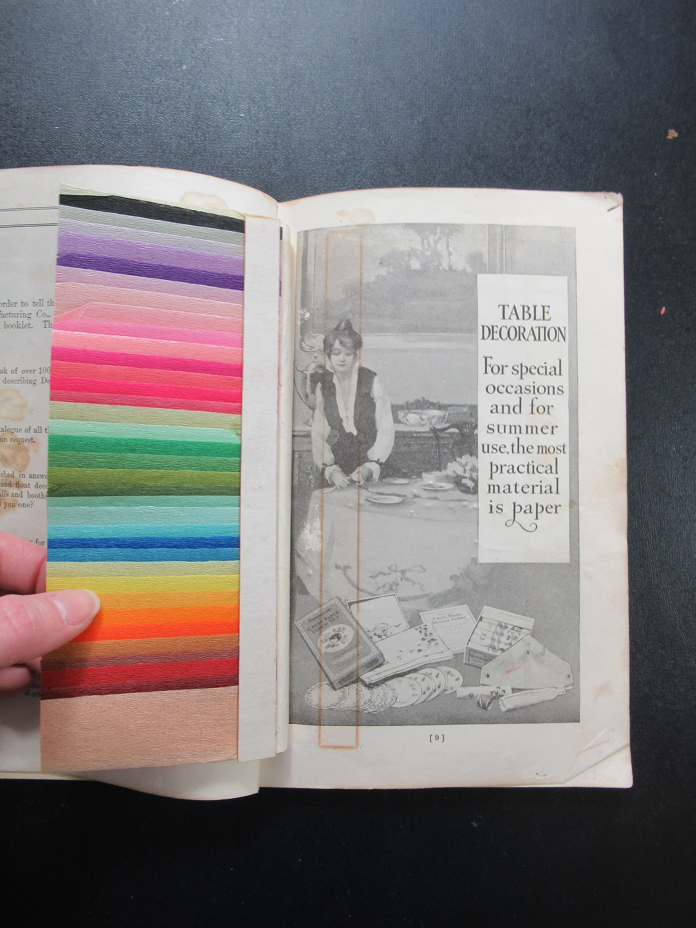 1920s Dennison Crepe Tissue Paper Art Decoration Catalog - Etsy