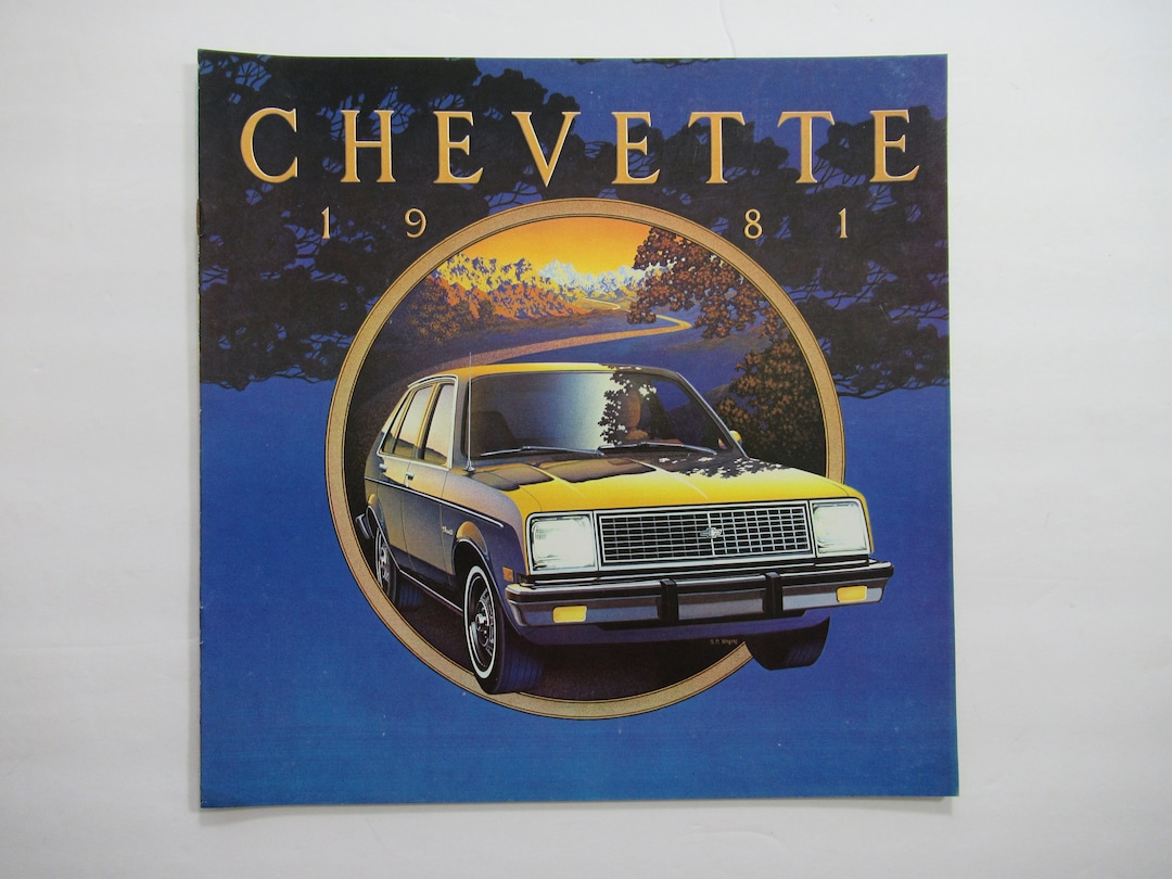 1981 Chevrolet Chevette Brochure, Vintage Chevy Advertising - Etsy