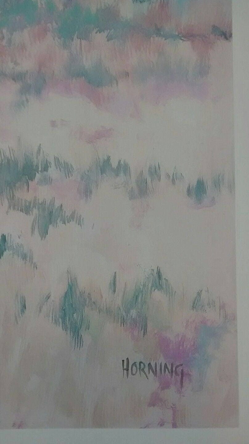 Elizabeth Horning Contemporary American Art Poster Print, Spring Vistas ...