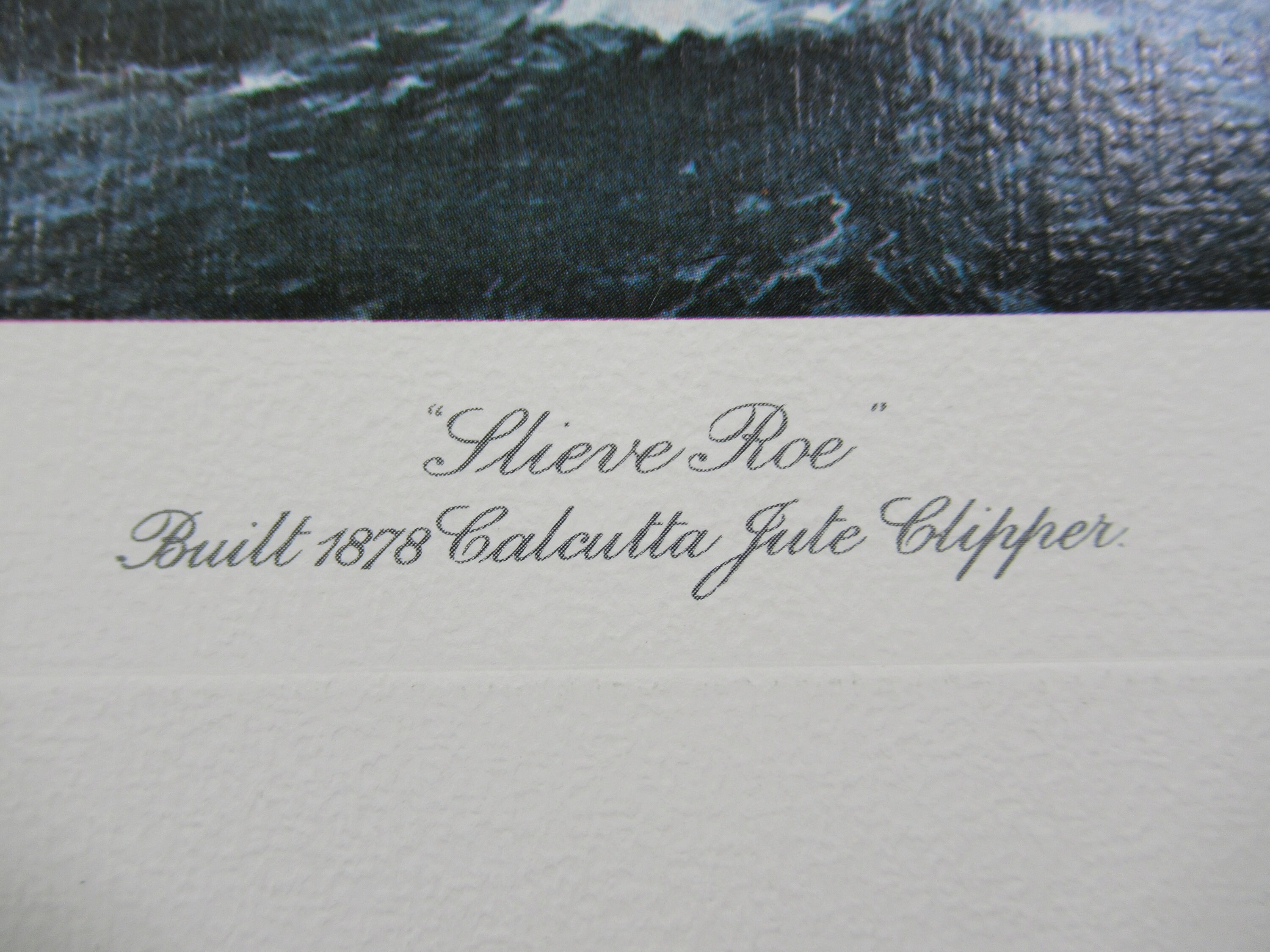 Jack Spurling Slieve Roe Clipper Ship Art Print Nautical - Etsy