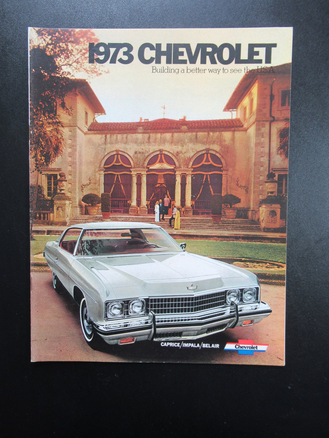 1973 Chevrolet Caprice Impala Bel Air Brochure, Vintage Chevy ...