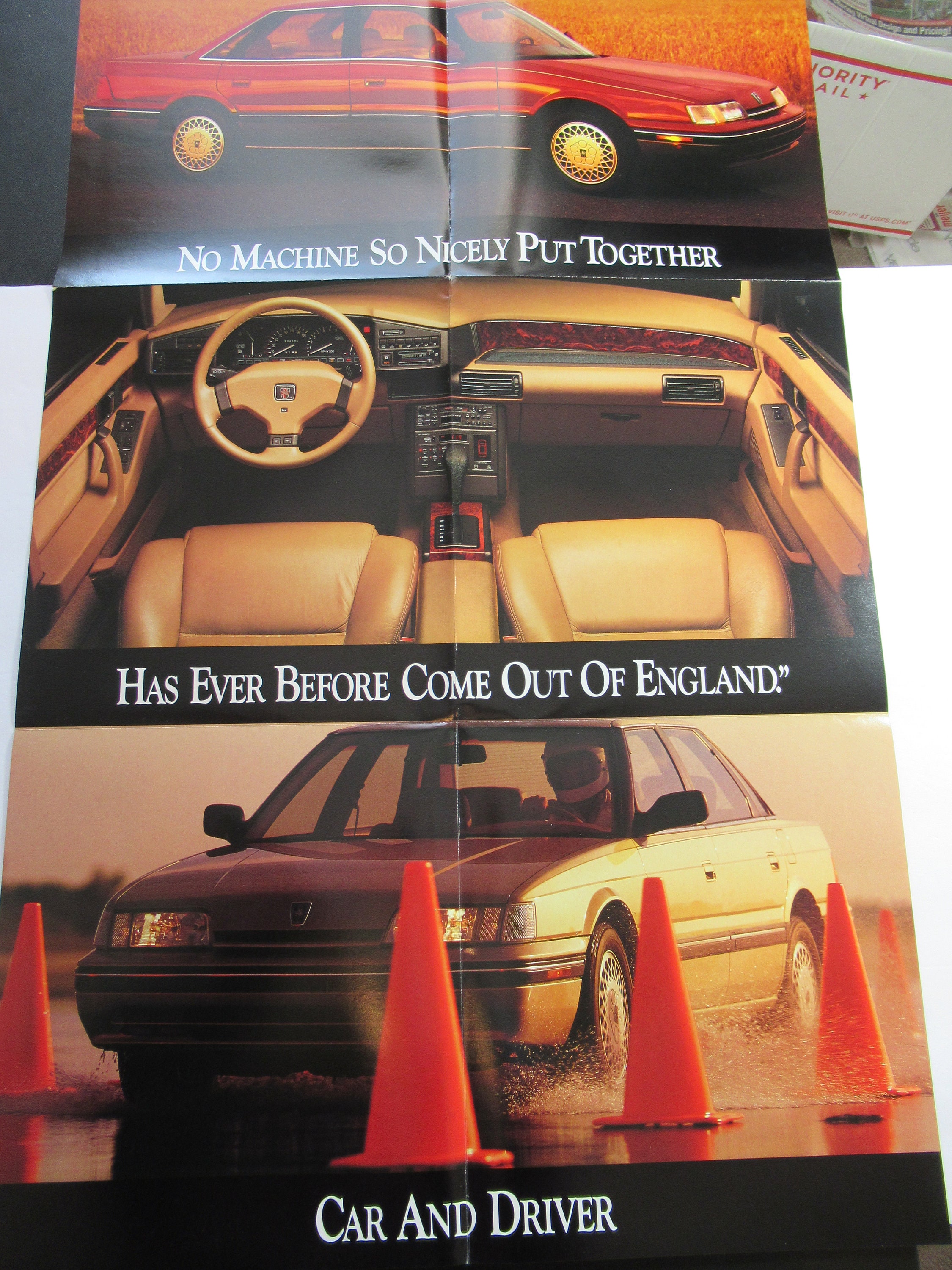 Sterling Austin Rover Brochure 825S 825SL Car Dealer - Etsy