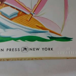 Vintage Little Golden Book Walt Disney's Donald Duck's Toy Sailboat ...
