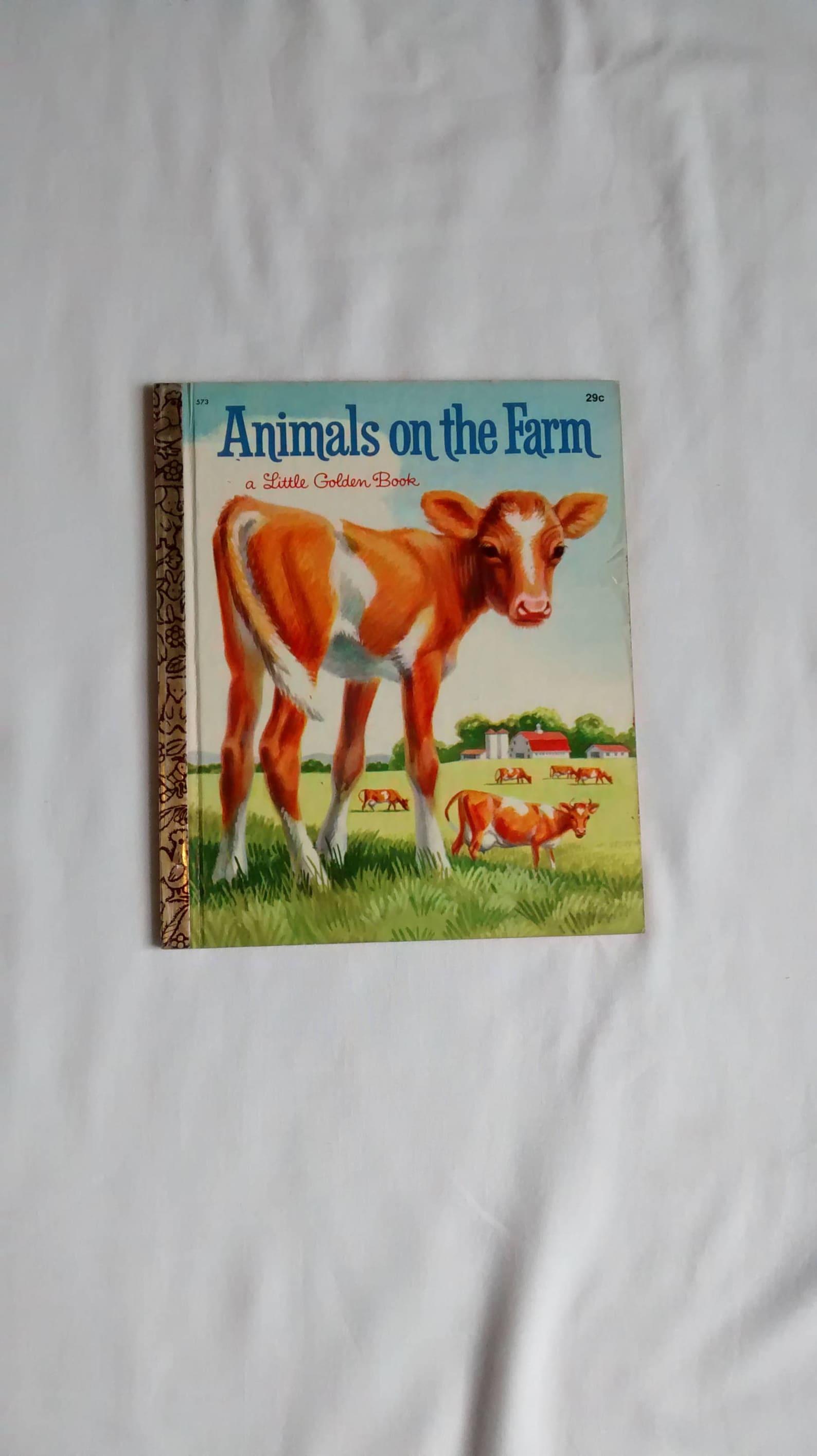 Vintage Little Golden Book Animals on the Farm Jan Pfloog - Etsy