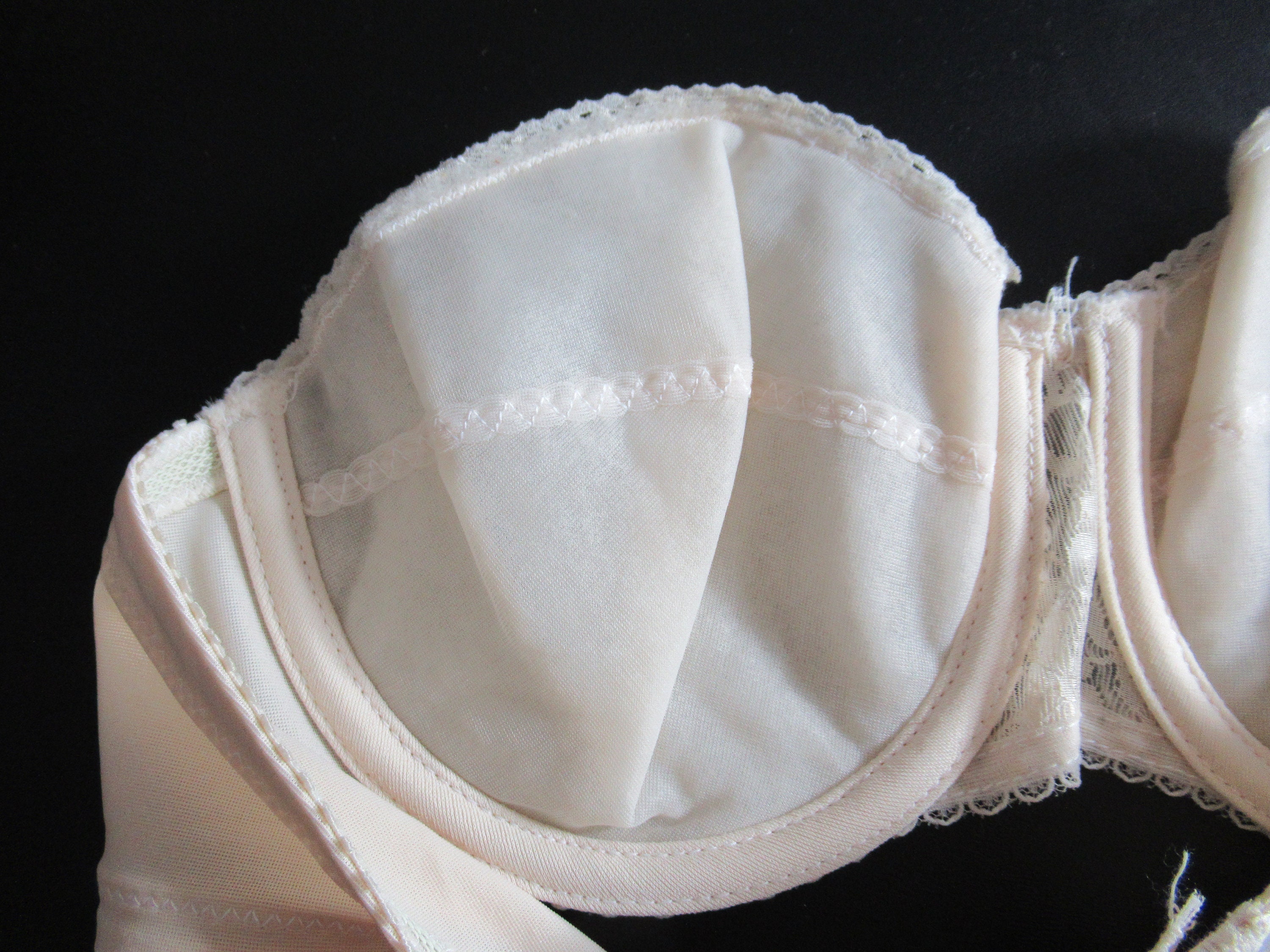 Vintage 80s Maidenform Pretty Shapley Lined Lace Strapless - Etsy