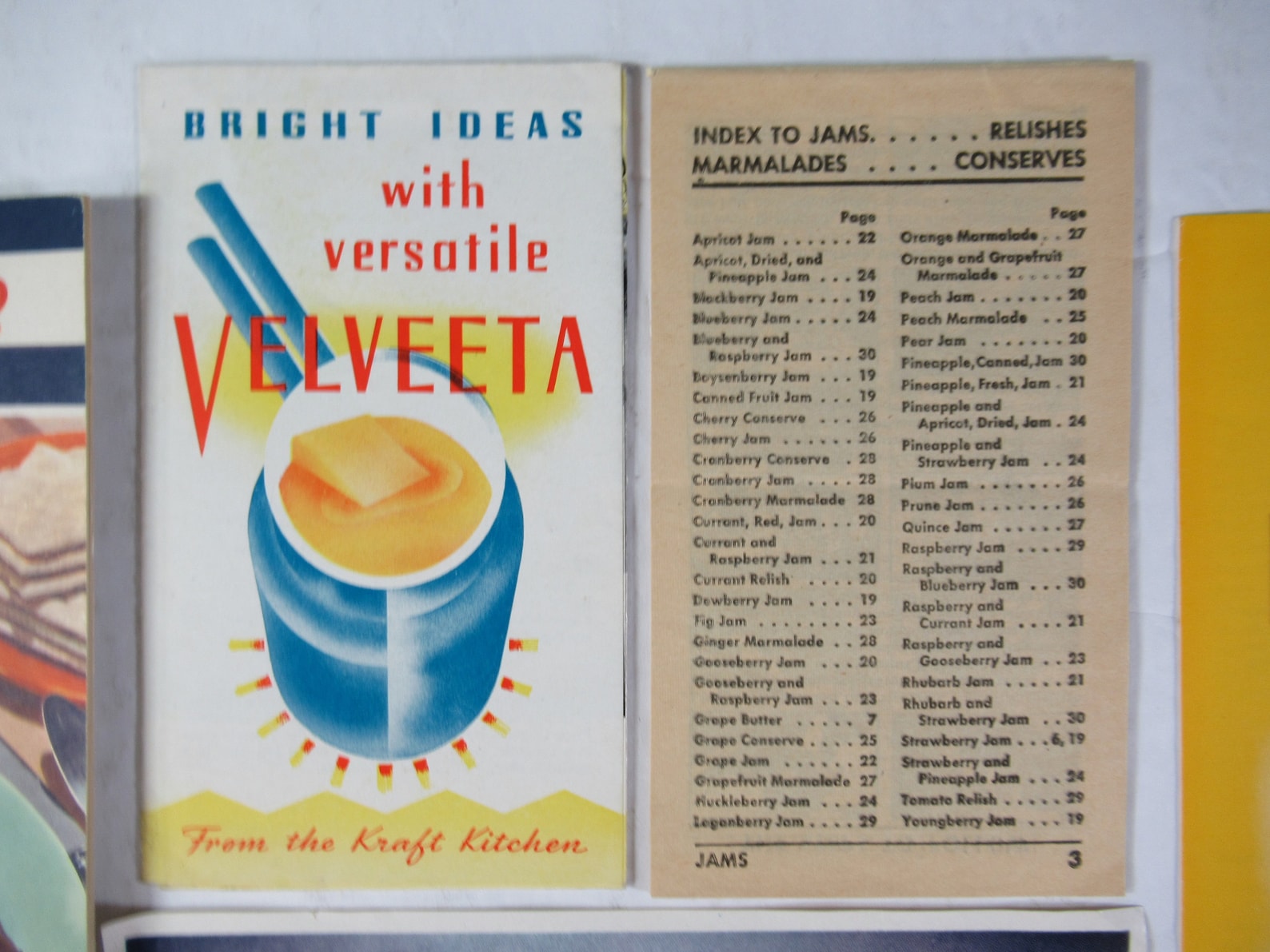Vintage Advertising Recipe Booklet Brochure Lot, Armour Meat, Velveeta ...