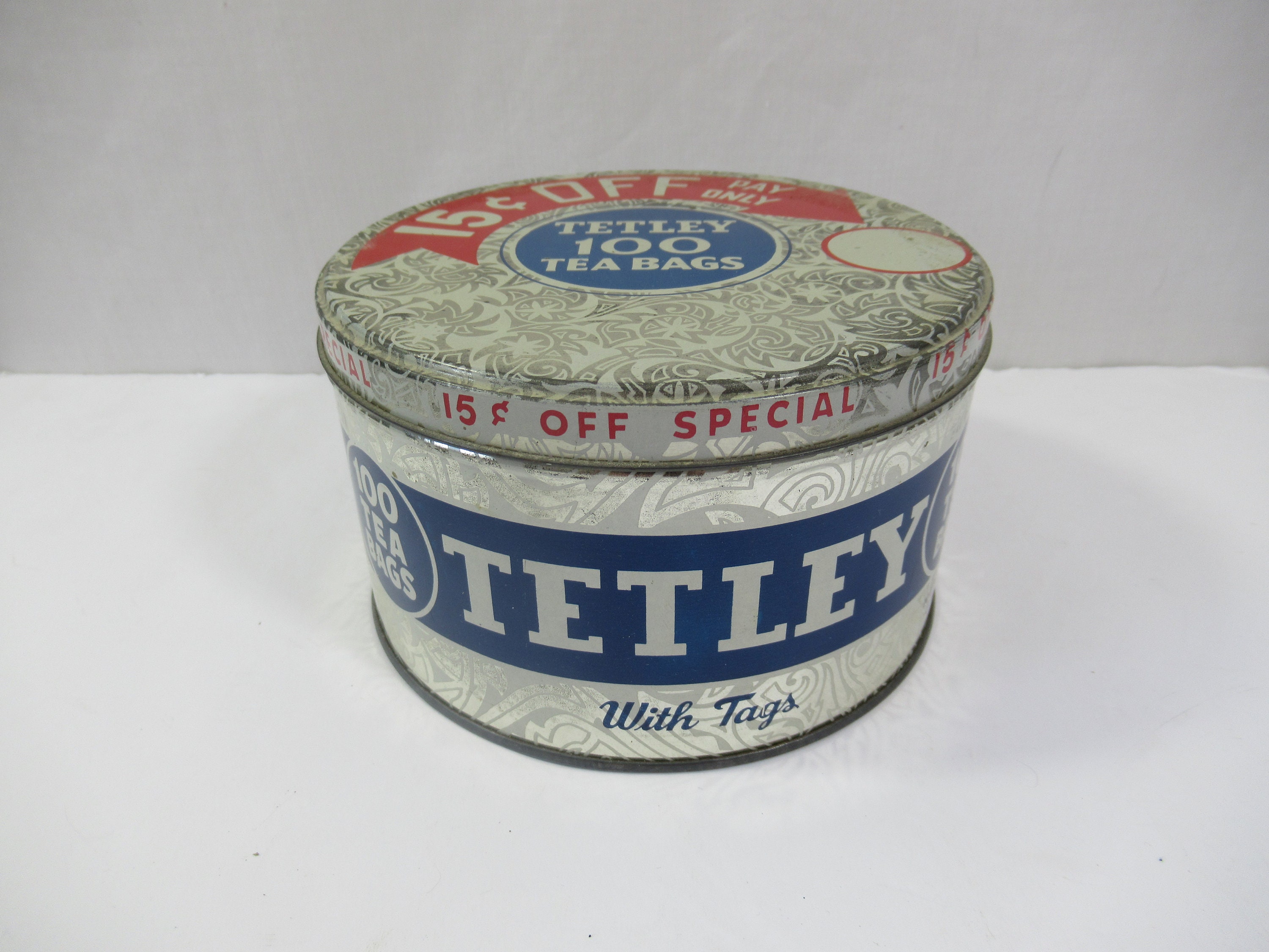 Tetley Tea Tin