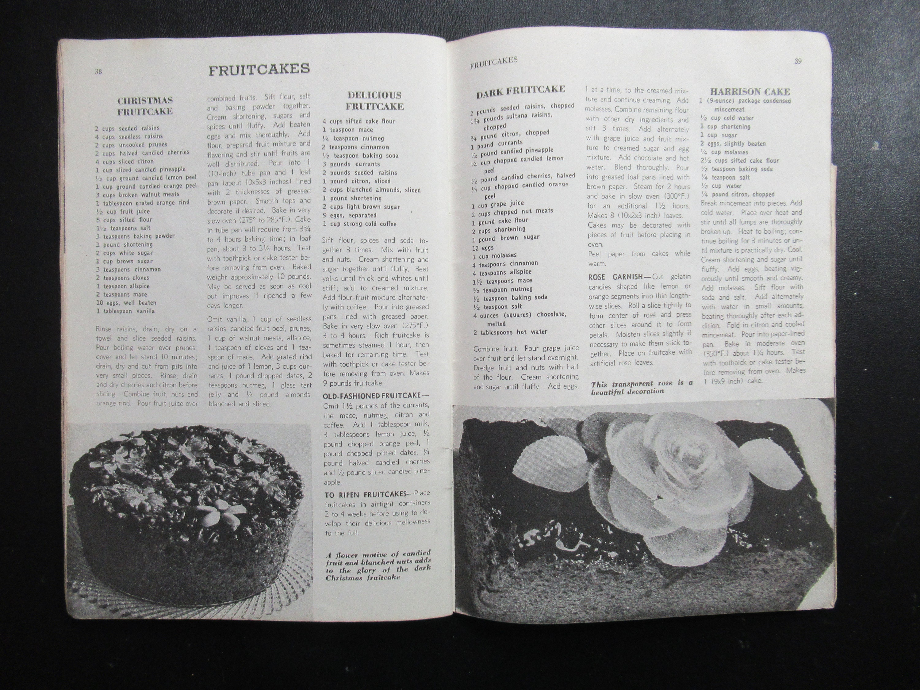 Vintage 250 Classic Cake Recipe Booklet, Baking Cookbook, 1940 - Etsy