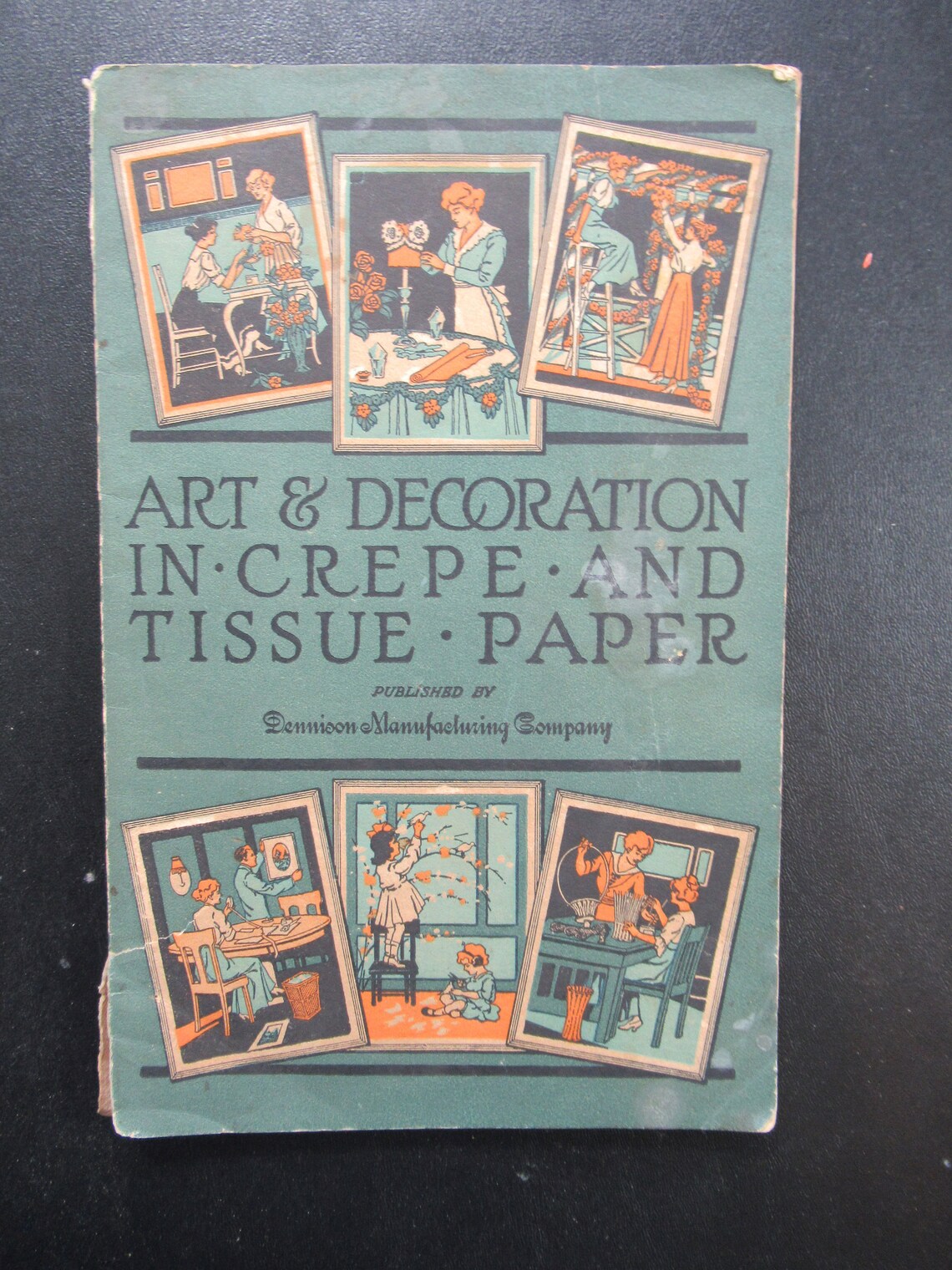 1920s Dennison Crepe Tissue Paper Art Decoration Catalog - Etsy