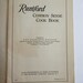 Vintage Rumford Baking Powder Common Sense Cookbook Booklet by Lily ...