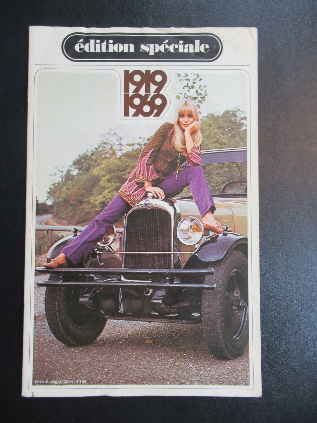 1969 Citroen Edition Speciale Brochure in French & English, Vintage Car ...