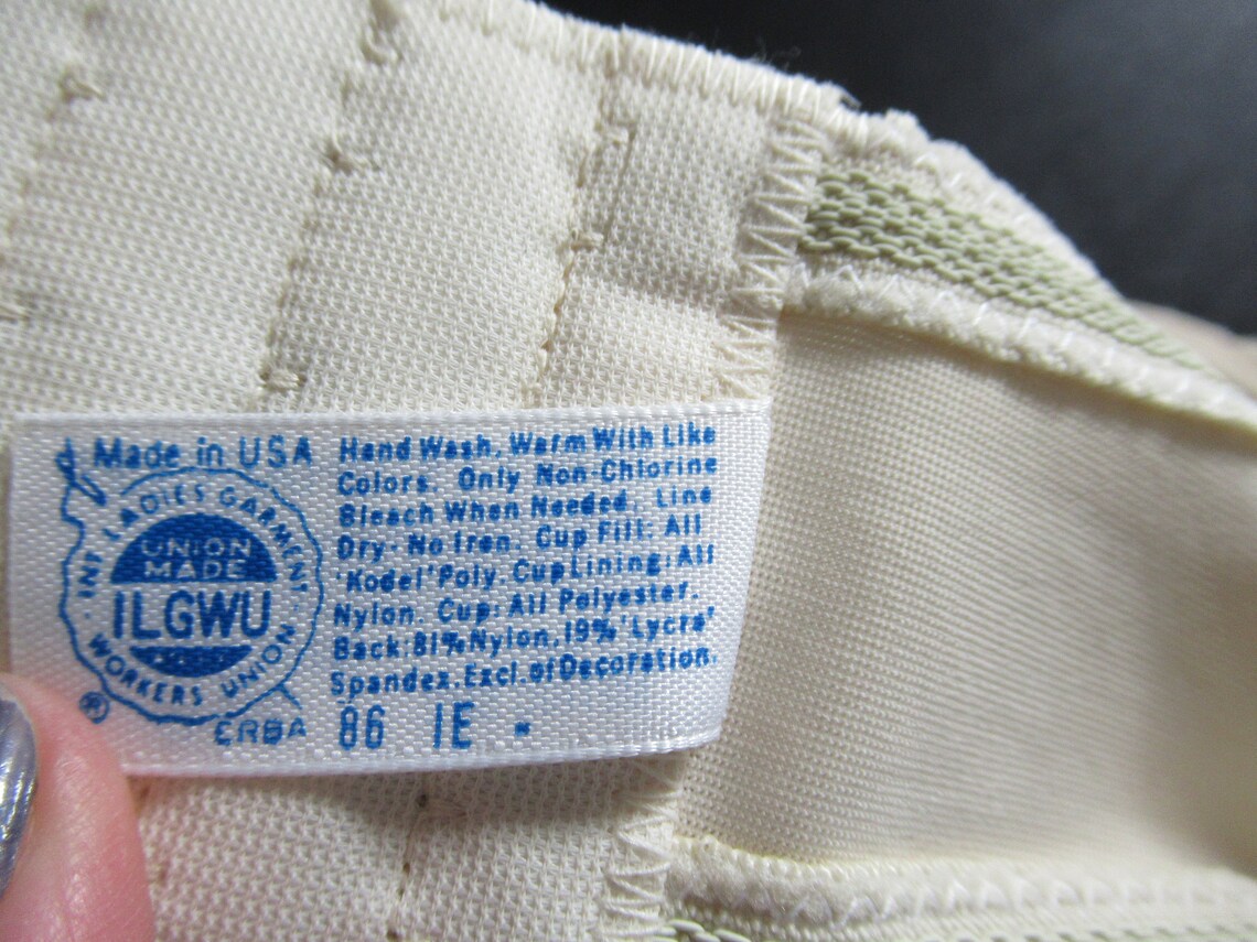 Vintage 80s Maidenform Pretty Shapley Lined Lace Strapless Bra, 34C ...