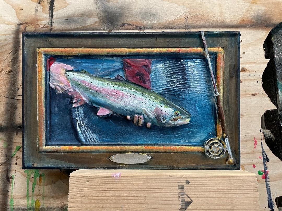 Rainbow Trout for Cnc, Trout Model, Trout Stl File, Fishing Art - Etsy