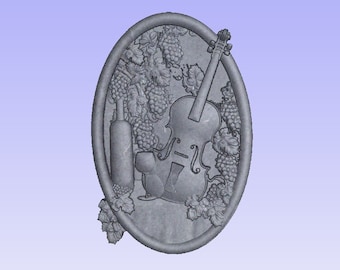 3d Wine Stl File - Etsy