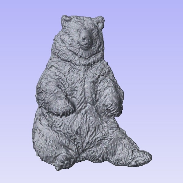3d Printed Stl Files for Bear - Etsy