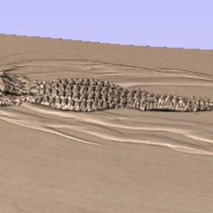 Alligator Charcuterie Board STL, Alligator Cheese Board, Alligator ...