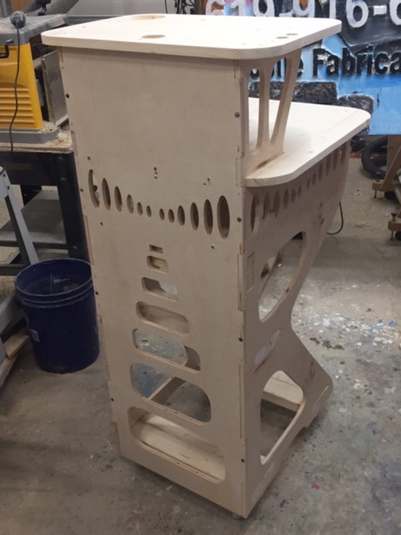 Standing Desk DXF File for CNC or Laser - Etsy