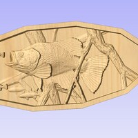 Walleye CNC Carving 3D STL Model (digital File) - Etsy