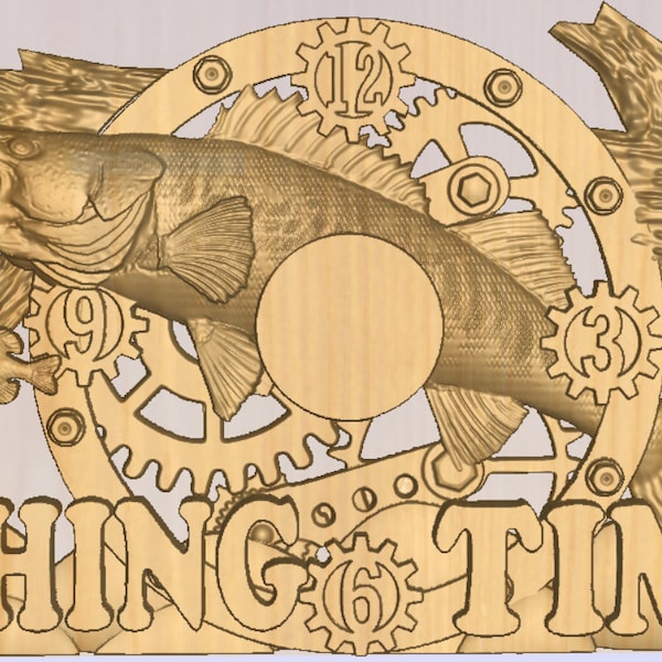3d Cnc Walleye Stl Files - Etsy