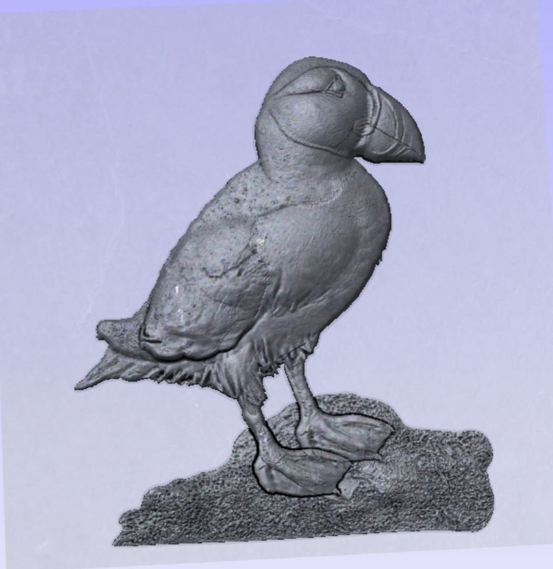 Puffin Stl, Alaskan Puffin, Puffing Digital File, Horned Puffin ...