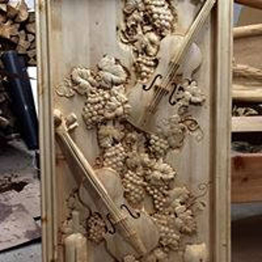 Violin Art, Music Wall Art, Violin Carving, Music and Wine Wall Art ...