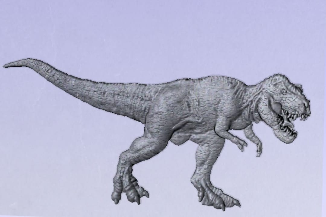 Tyrannosaurus Rex 3d STL, T Rex CNC Carving, T Rex Stl - Etsy