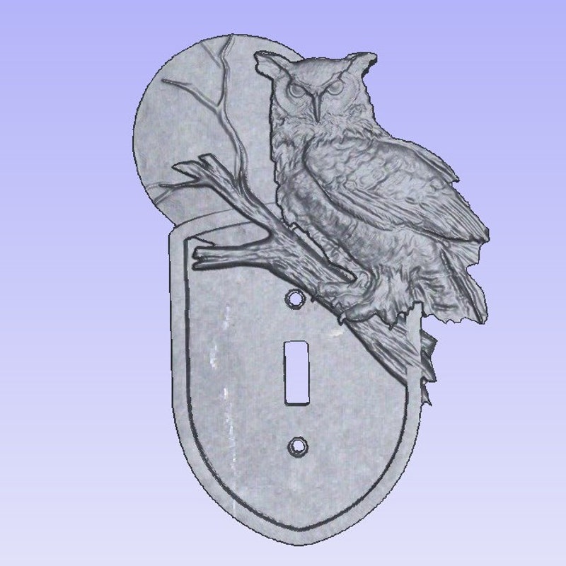 Owl Switch Plate - Etsy