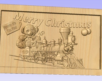 Train Stl File Cnc - Etsy