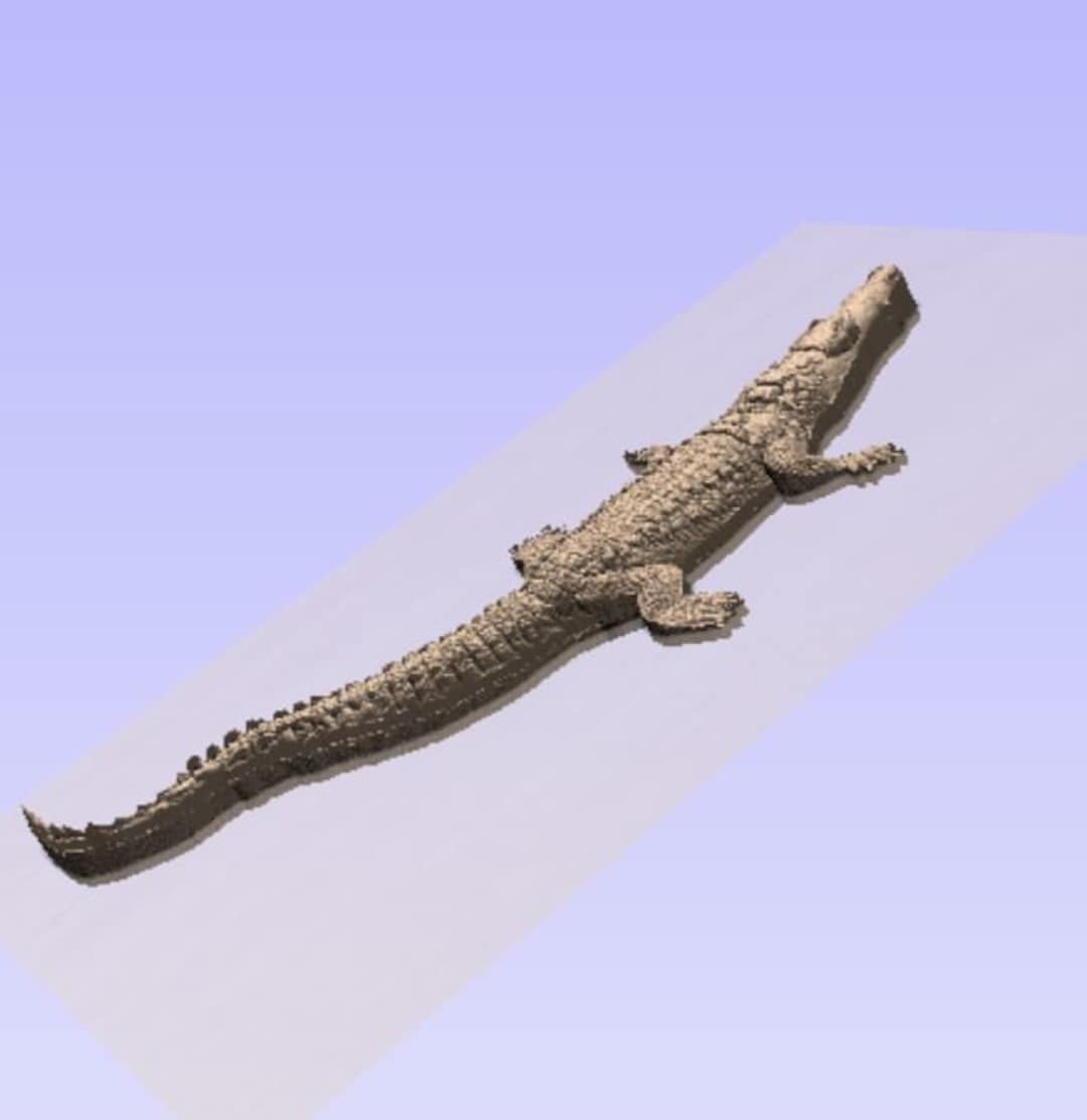 Crocodile STL, Croc Stl, Gator Stl, Alligator Stl - Etsy