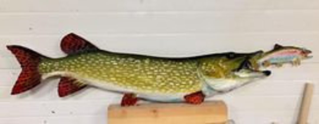 Pike Stl, Trout Stl, Pike and Trout Stl, Pike for Cnc, Cnc Pike ...