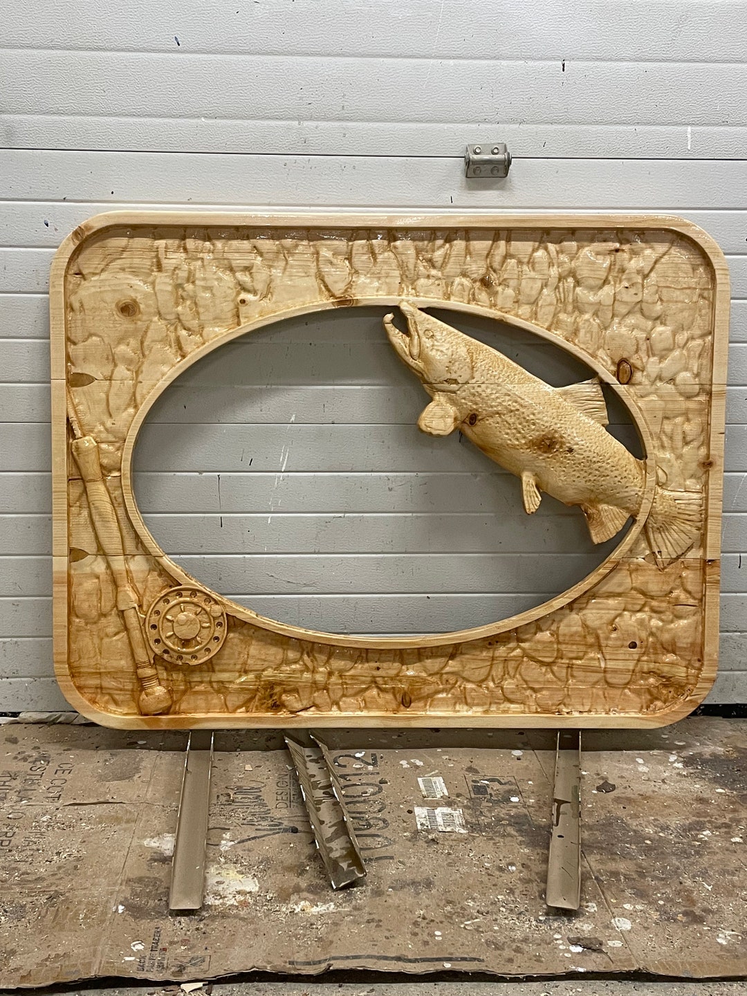 Flyfishing Trout Mirror Stl, 3d Trout Stl, Fishing Stl, Brown Trout ...