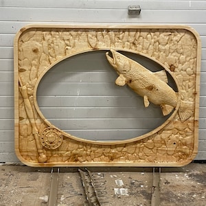 Flyfishing Trout Mirror Stl, 3d Trout Stl, Fishing Stl, Brown Trout ...