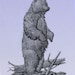 Grizzly Bear Standing 3D STL, Griz Digital File, STL Grizzly Bear ...