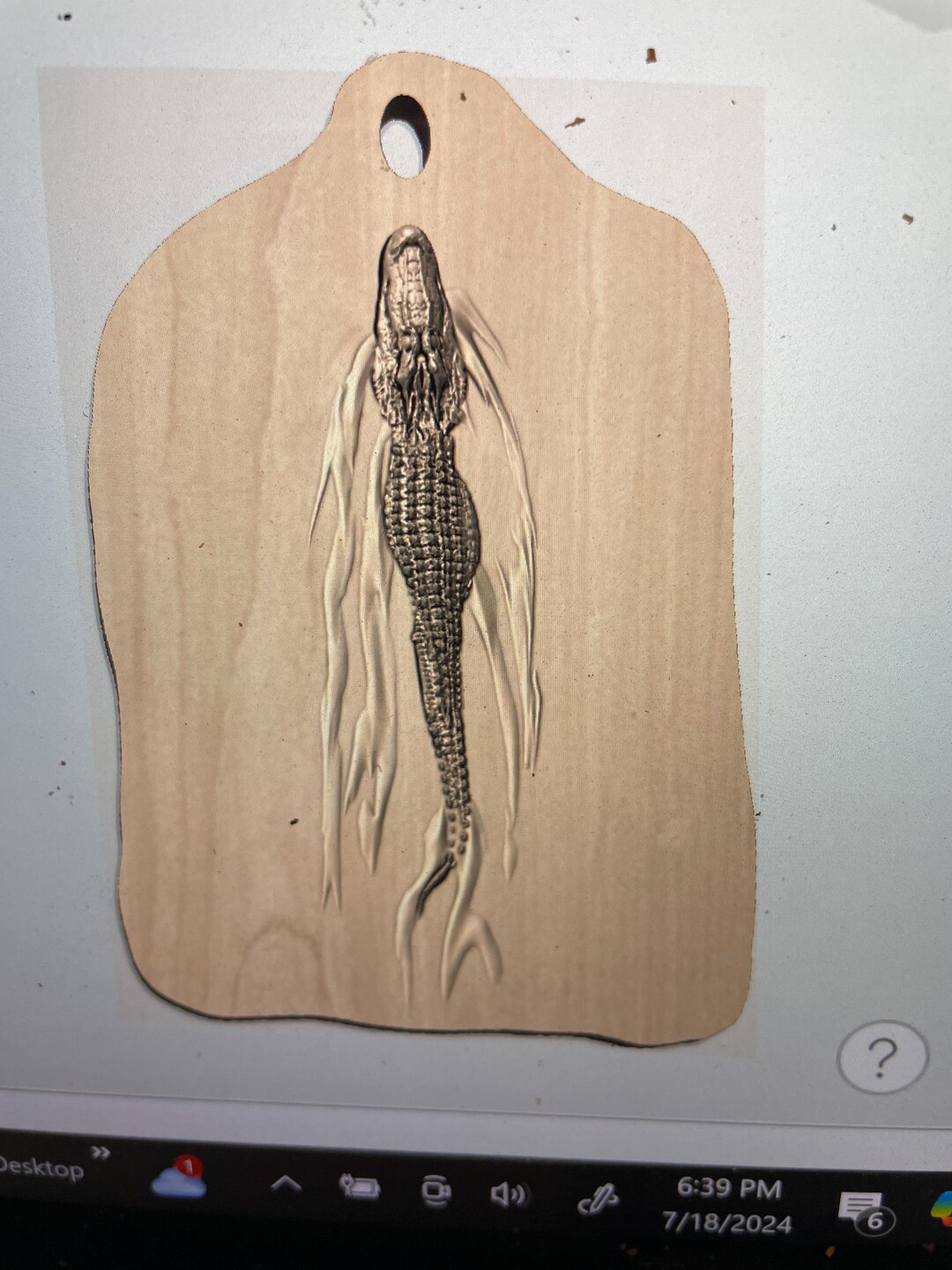 Alligator Charcuterie Board, Custom Board With Center Line Gator ...