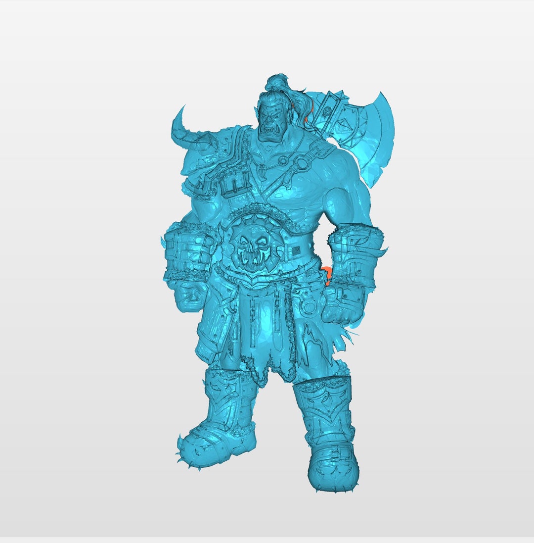 Orc STL Digital File for CNC, D&D, Ogre Stl, 3D Orc - Etsy Australia