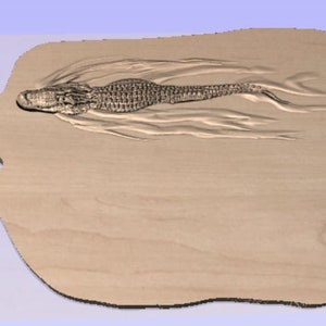 Alligator Charcuterie Board STL, Alligator Cheese Board, Alligator ...