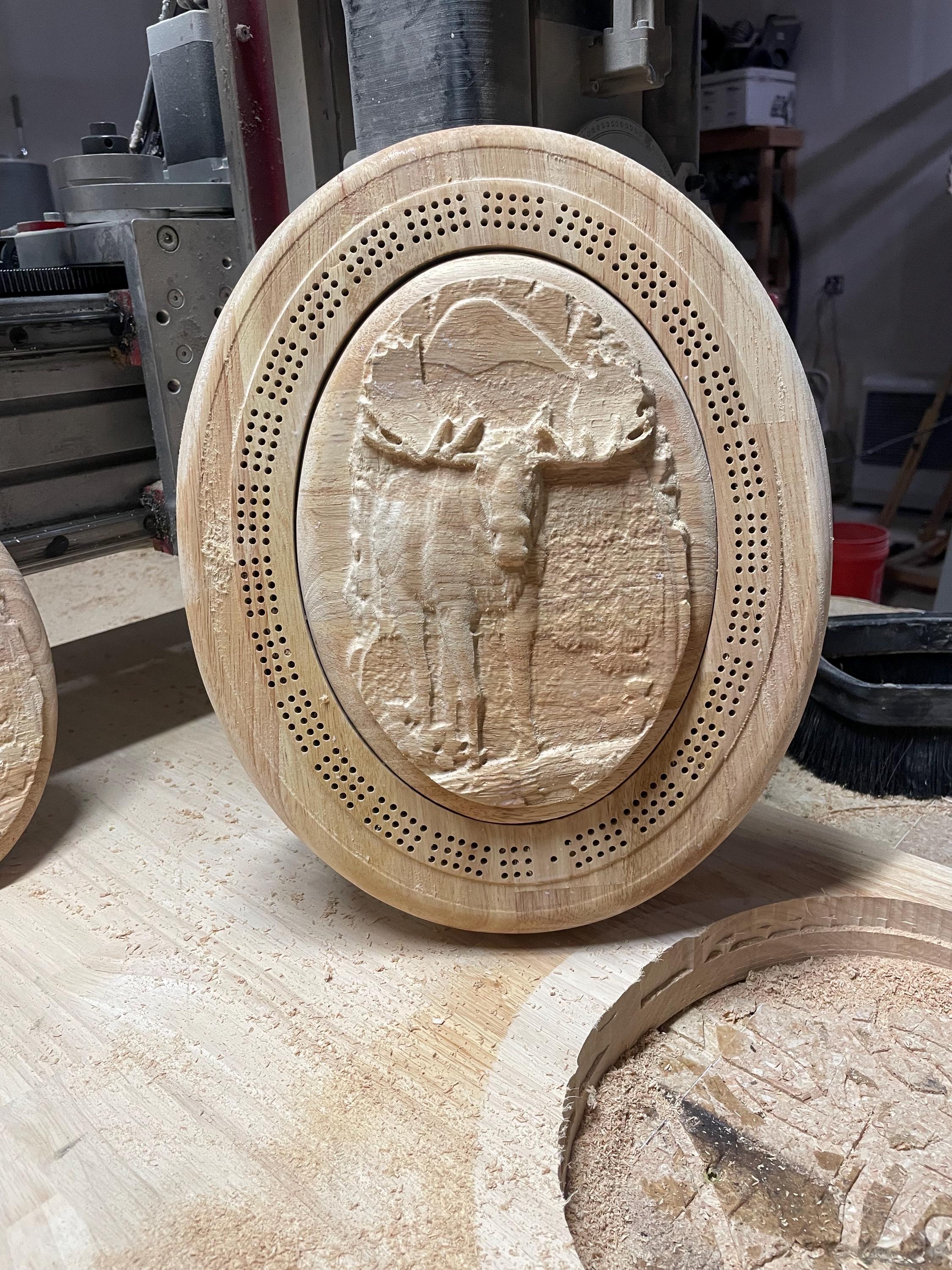 Cribbage Board Master STL File, 3-player 3D Design - Etsy