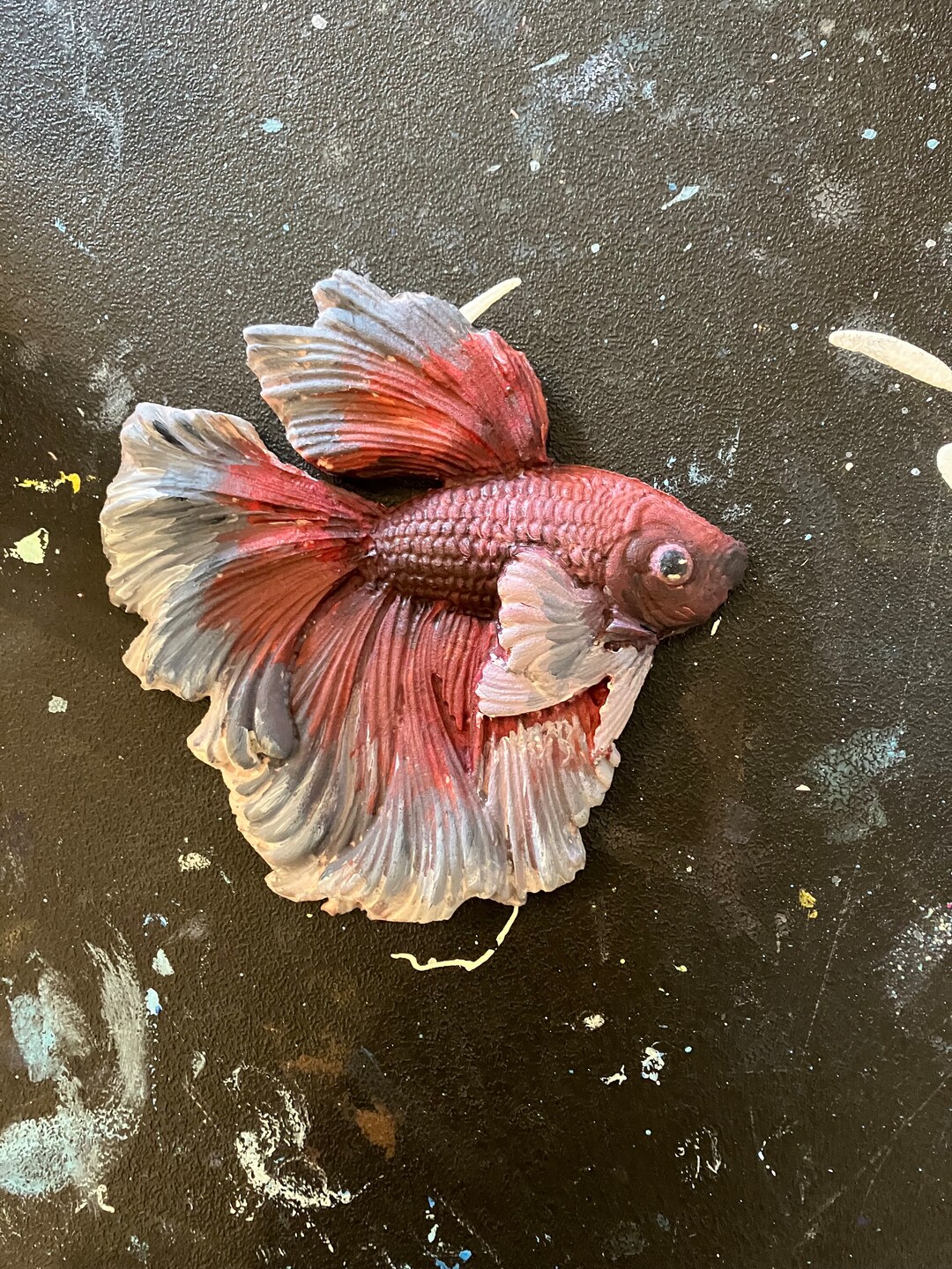 Betta Fish Stl, Betta Fish, Siamese Fighting Fish Stl, Fish Stl ...