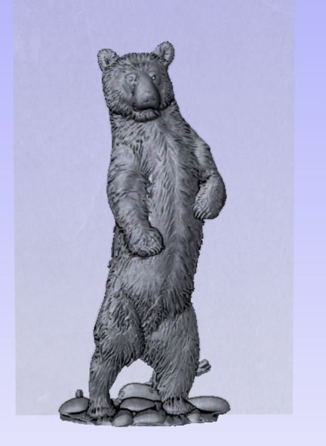 Black Bear STL, Black Bear Cnc, Bear Stl - Etsy