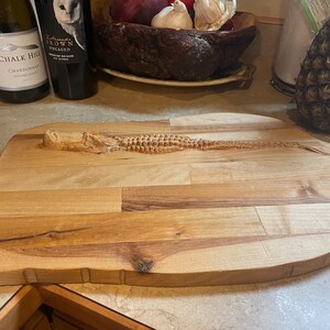 Carved Alligator Charcuterie Board, Florida Gator Gift - Etsy