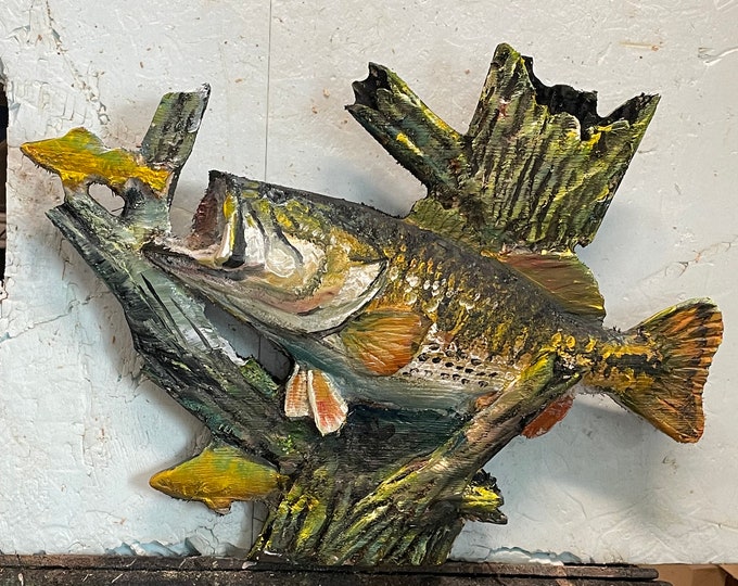 Miniature Clay Largemouth Bass Tank - Etsy