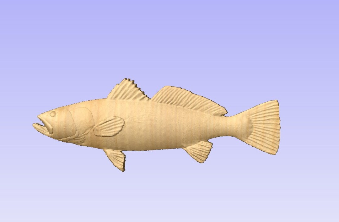 Sea Trout STL File - Etsy