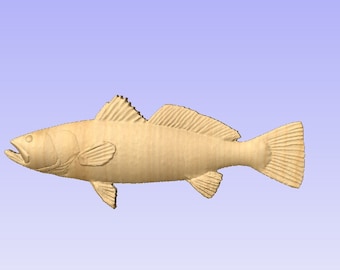 Trout Stl File - Etsy