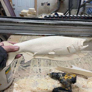 Rainbow Trout 2 Sided Stl, 3d Trout Stl, Fishing Stl, Rainbow Trout ...