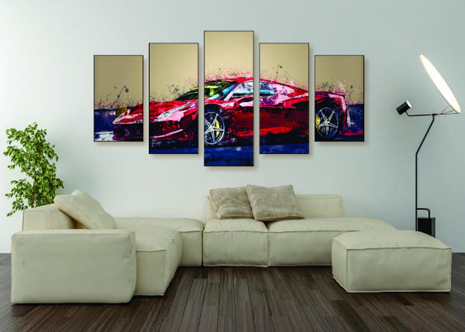 Custom 5 Piece Canvas Print Set Custom Canvas Prints Photo - Etsy