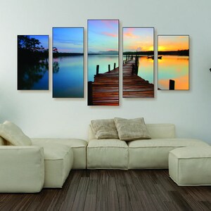 Custom 5 Piece Canvas Print Set Custom Canvas Prints, Photo to Canvas ...