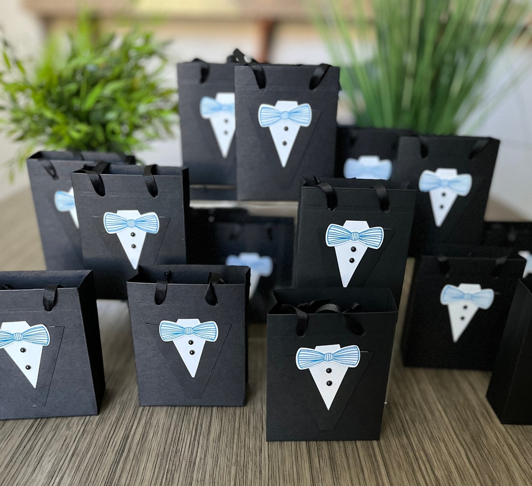 10 Piece Tuxedo Favor Boxes - Etsy