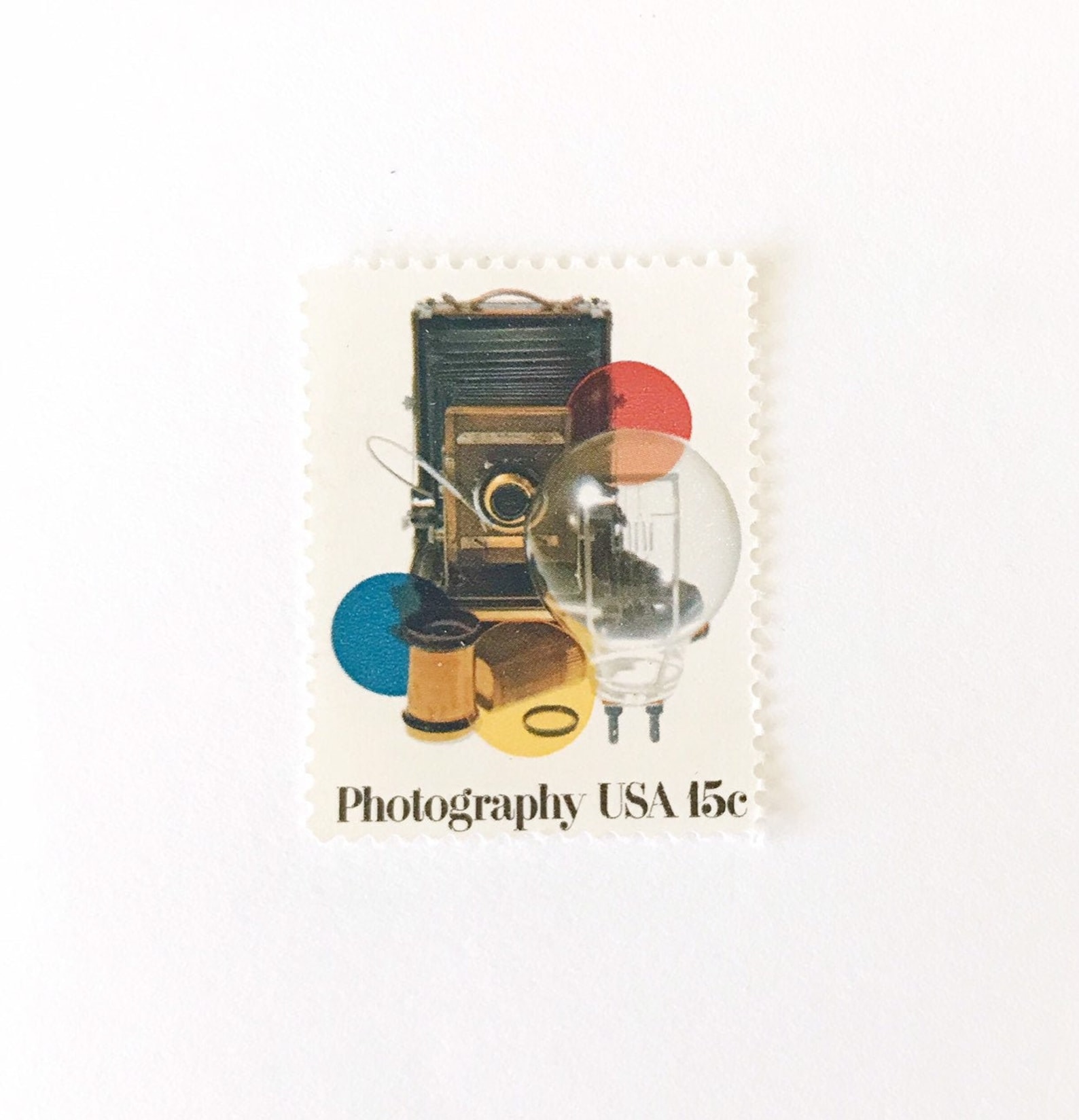 10 Unused Vintage Photography Postage Stamps / 15 Cents / Scott 1758 - Etsy