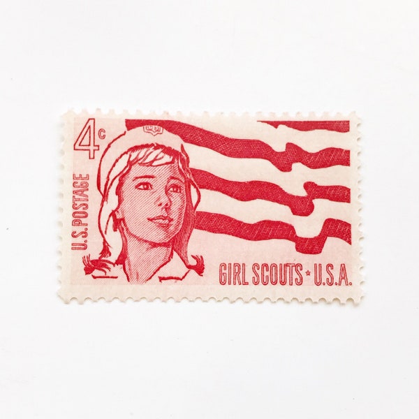 Girl Scout Stamp - Etsy